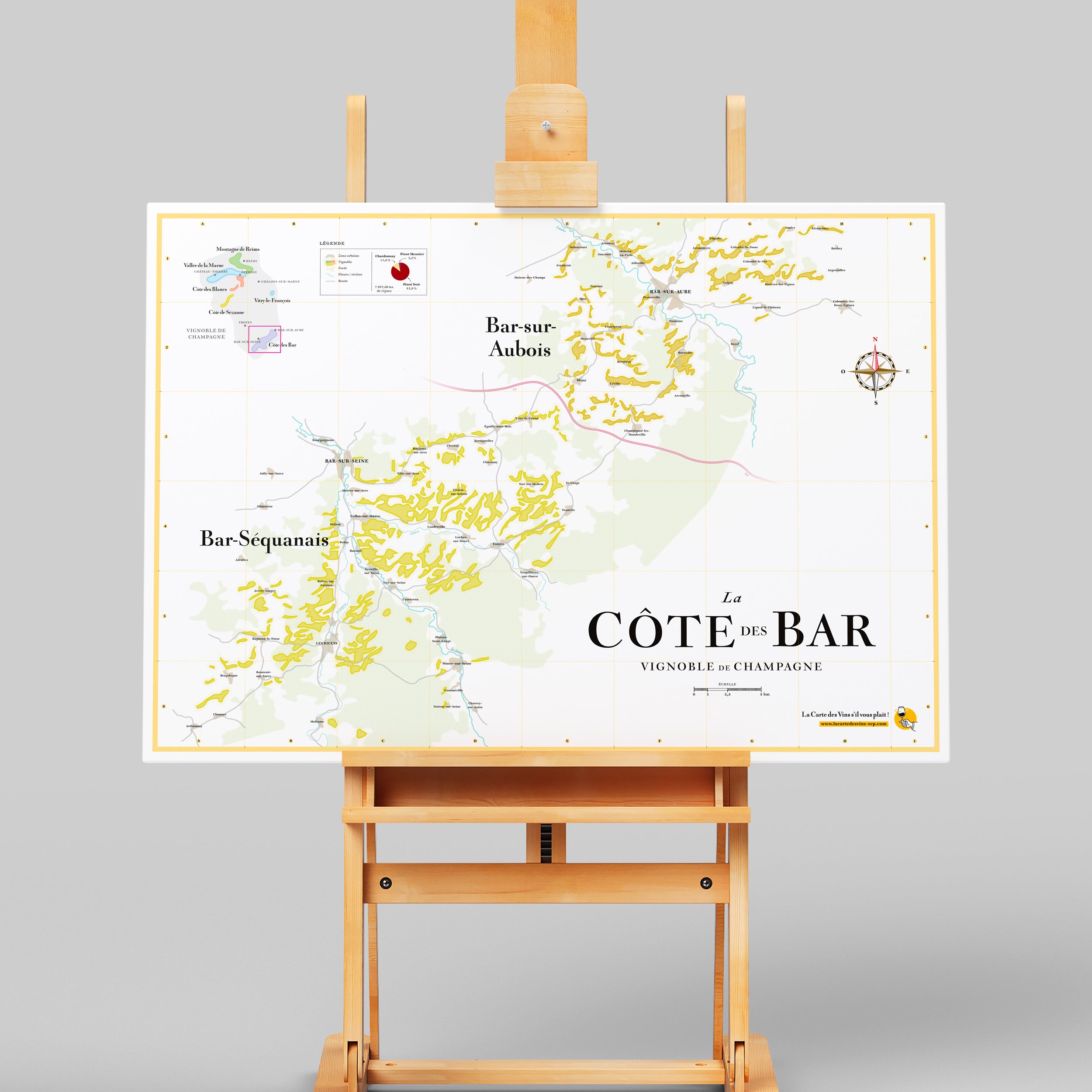 La Côte des Bar - Champagne – La Carte des Vins s'il vous plaît