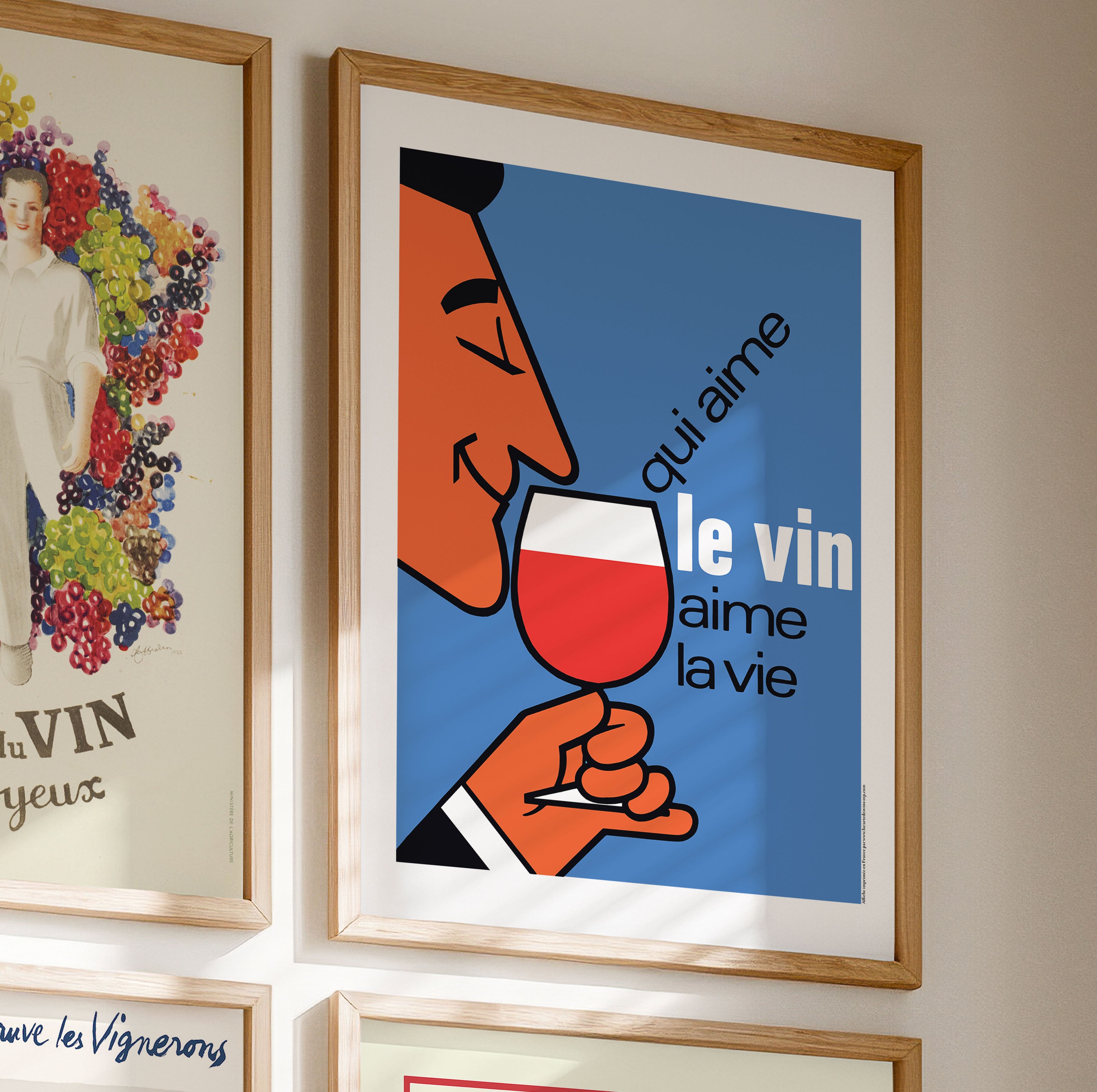 Le Pack Vintage (4 affiche 50 x 70 cm) – La Carte des Vins s'il vous plaît