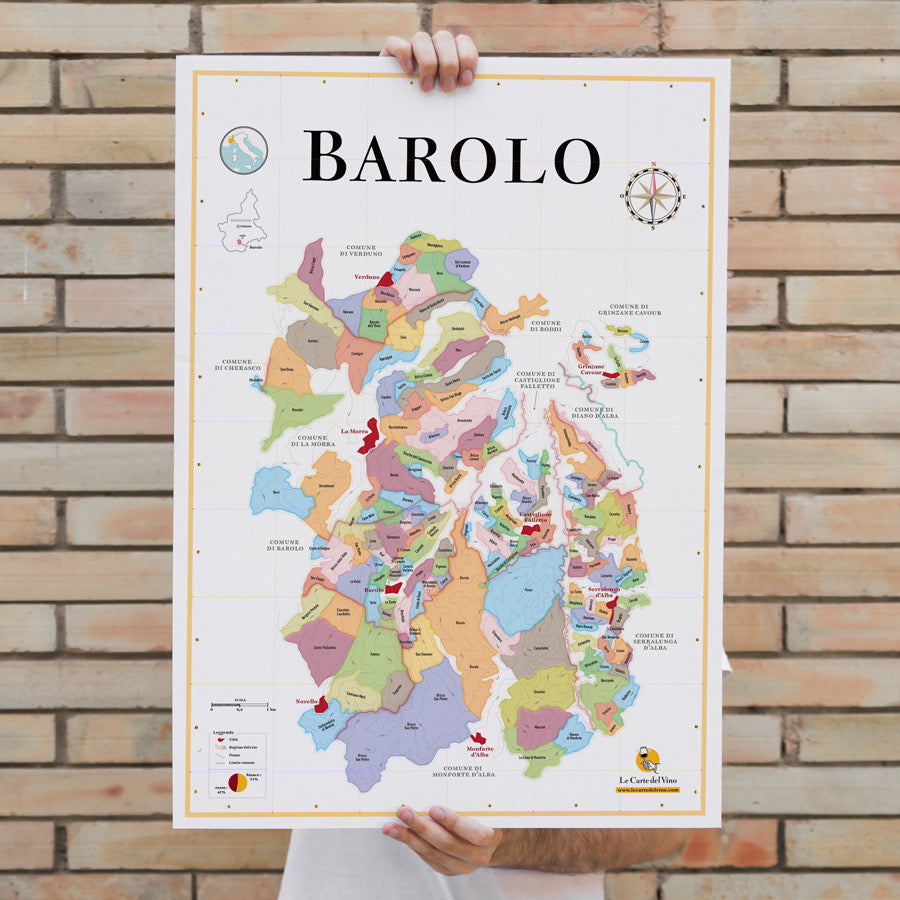 Barolo Wine Map – La Carte des Vins s'il vous plaît