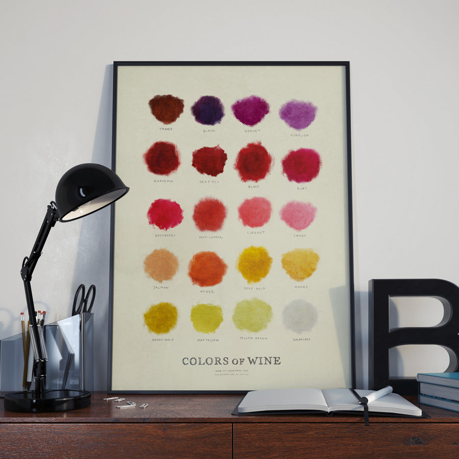 Colors of Wine US – La Carte des Vins s'il vous plaît